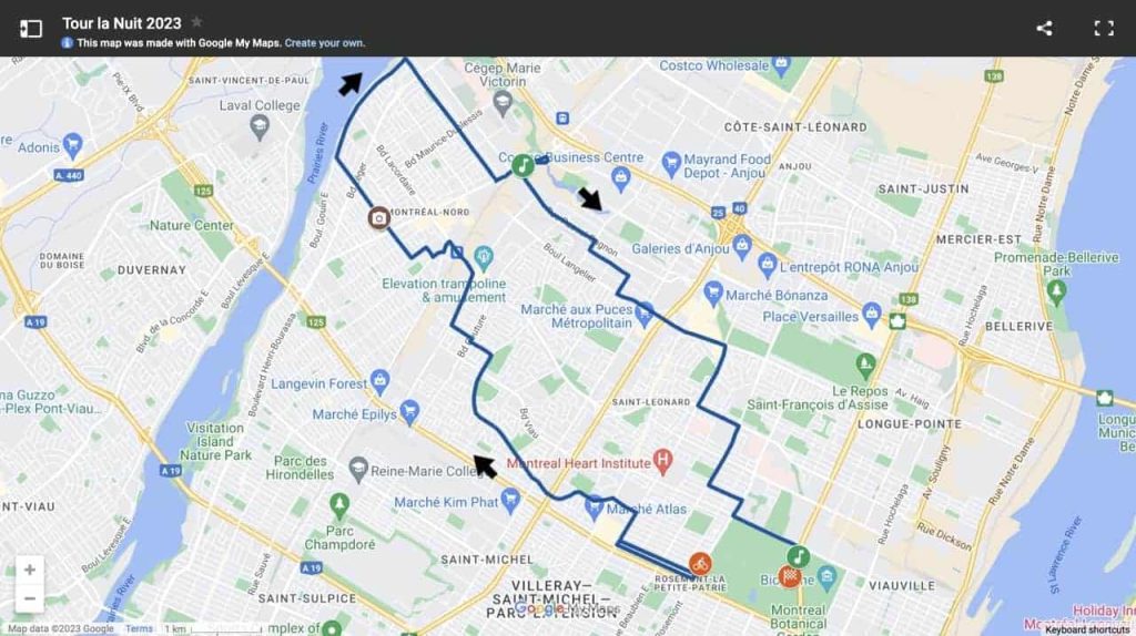 Infos pratiques aux participants - Tour la Nuit | Vélo Québec