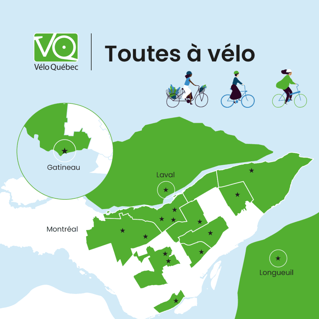 Toutes à vélo | Vélo Québec