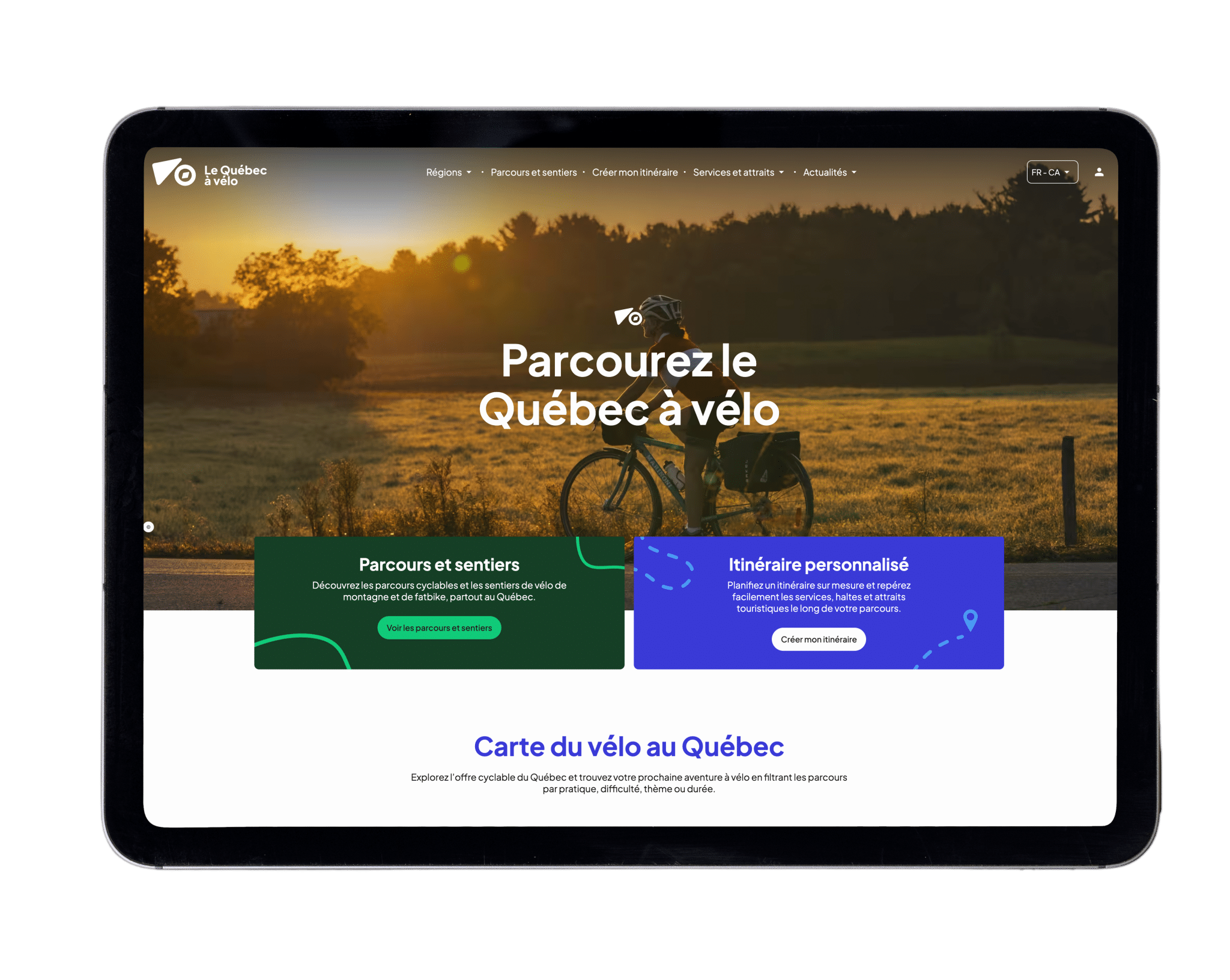 Vélo Québec | Vélo Québec unveils Le Québec à vélo: a new way to ...
